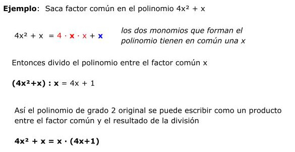4. Factor común Melina Matemáticas