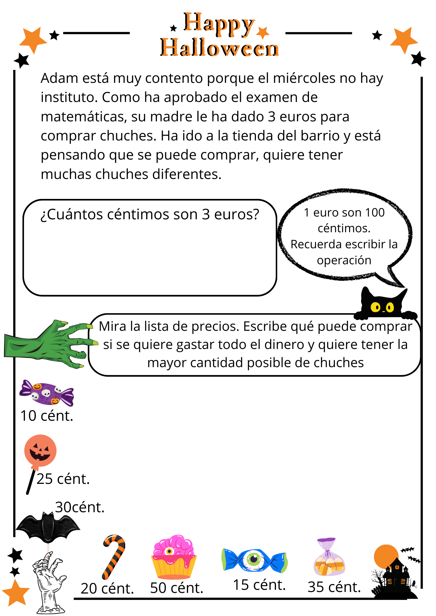 Poemas De Halloween Para Imprimir Page 7 Free Custom Printable